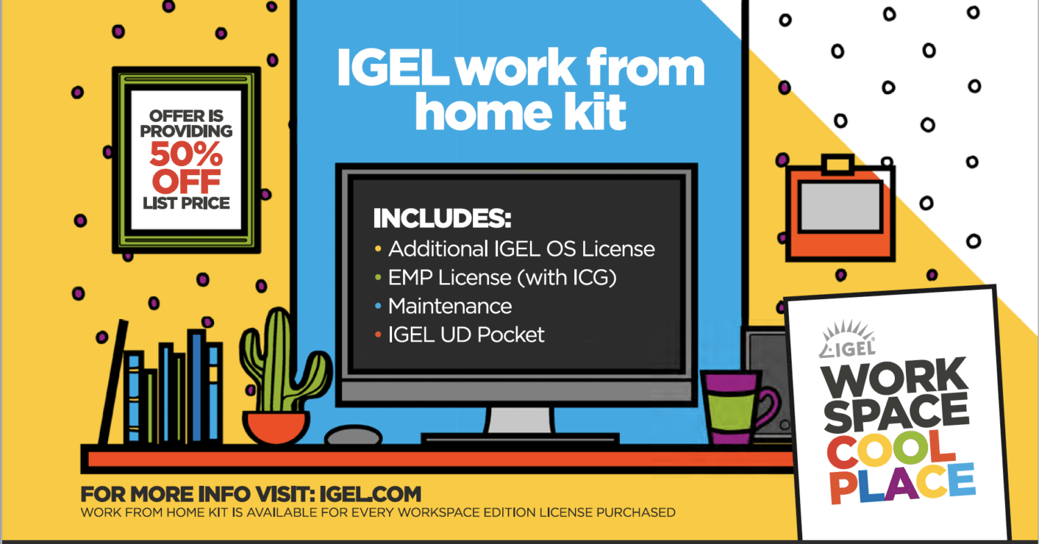 Work From Home Kit Campaign Assets | IGEL